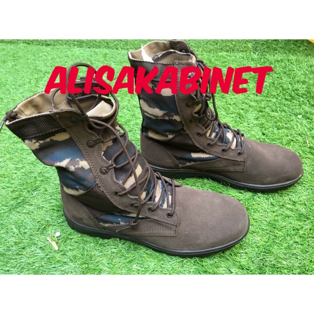 Jual Sepatu PDL Loreng KRI Layar Jatah Satgas TNI AL | Shopee Indonesia