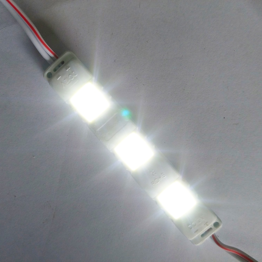 Jual Lampu LED 3 Mata Modul Injeksi 5630 Waterproof 12V | Shopee Indonesia