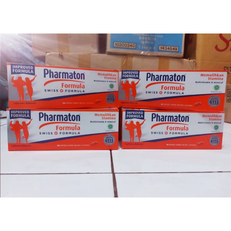 Jual PHARMATON Formula per box (50 kapsul) | Shopee Indonesia
