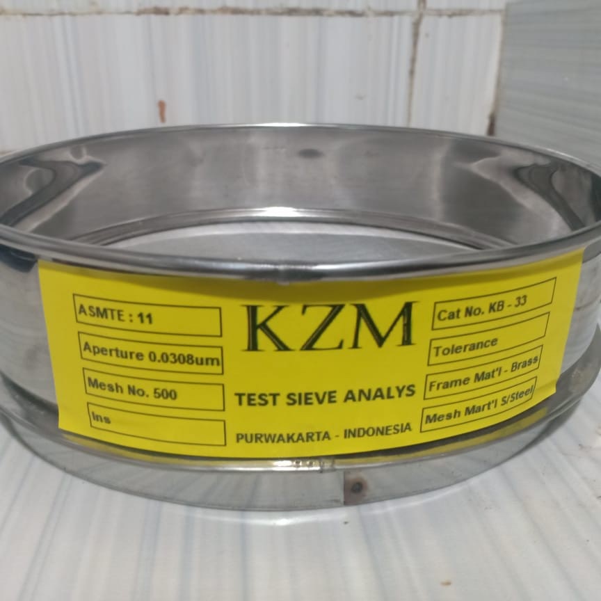 Jual Sieve Test Mesh 500 Ayakan Stainless Steel Mesh 500 | Shopee Indonesia