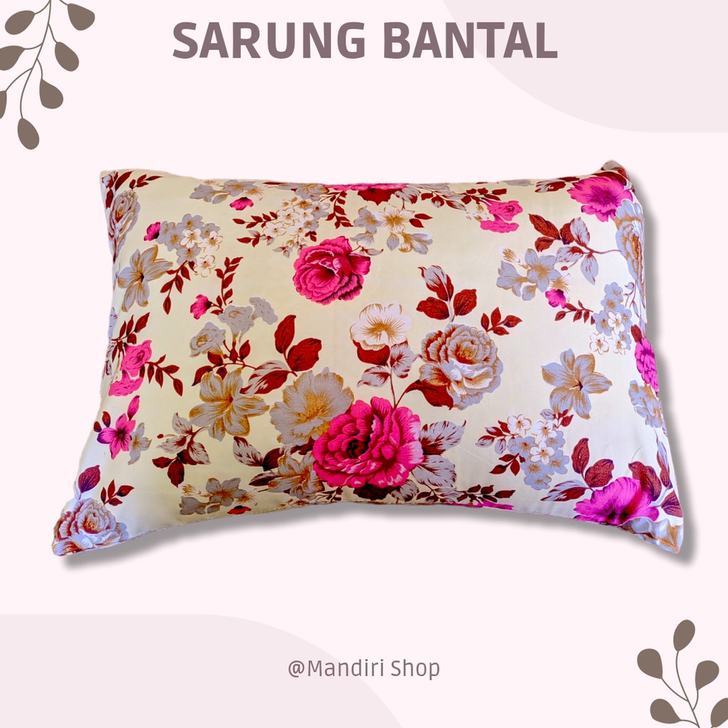 Jual Sarung bantal Sarung Guling (isi 20 pcs ) Satu Kodi Bahan Mikro ...