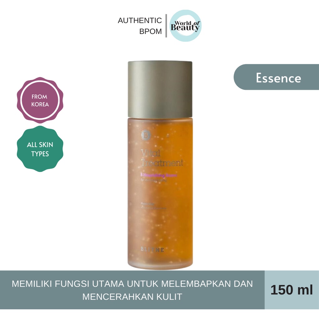 Jual Blithe Vital Treatment 8 Nourishing Beans - Essence | Shopee Indonesia