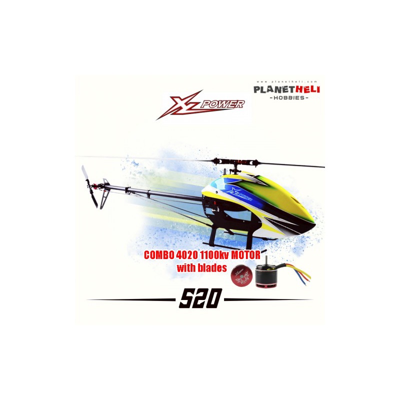 Jual XLPower kit XL52K01 XL Power 520 Helicopter Remote Control (With ...