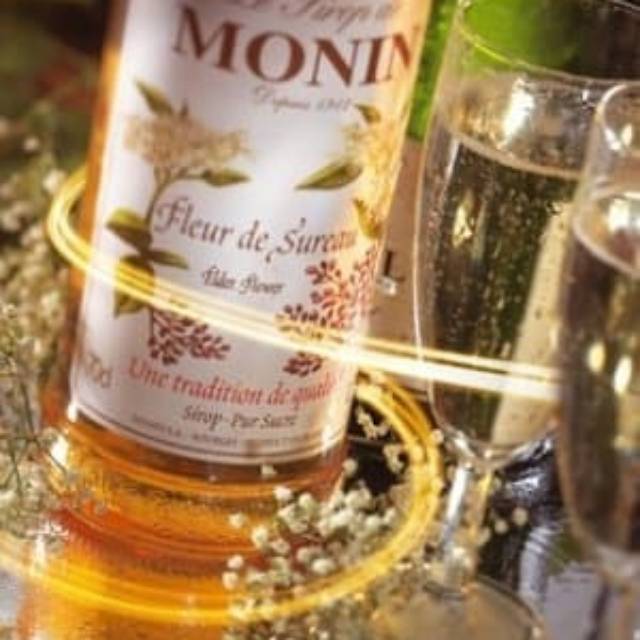 Jual Monin fleur de sureau elder flower edelflower syrup sirup sirop ...