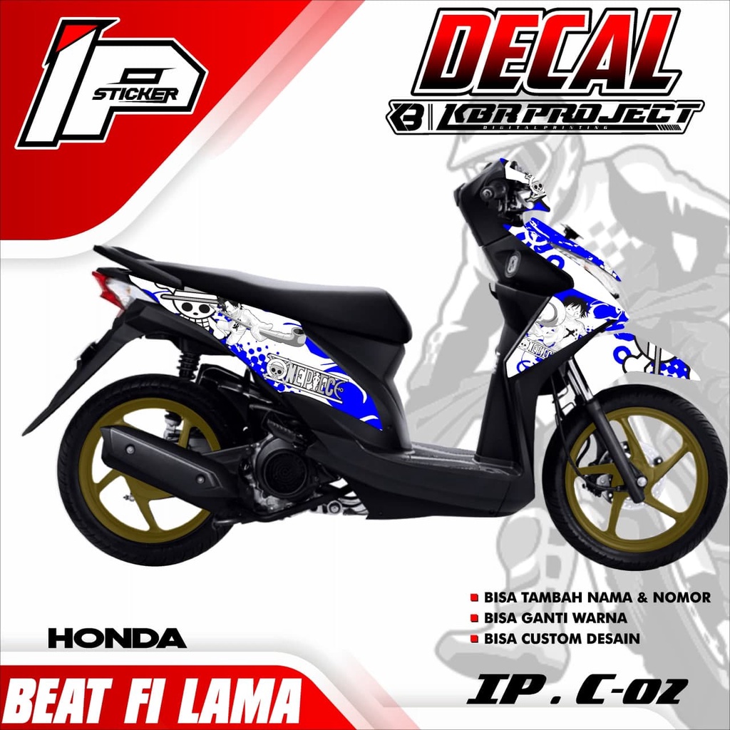 Jual DECAL BEAT FI LAMA MOTOR HONDA BEAT FI LAMA STICKER VARIASI RACING ...