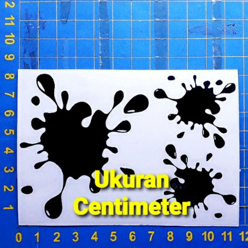 Jual Cutting Sticker Bercak Cat (Real Pict) Untuk Penutup Baret Atau ...