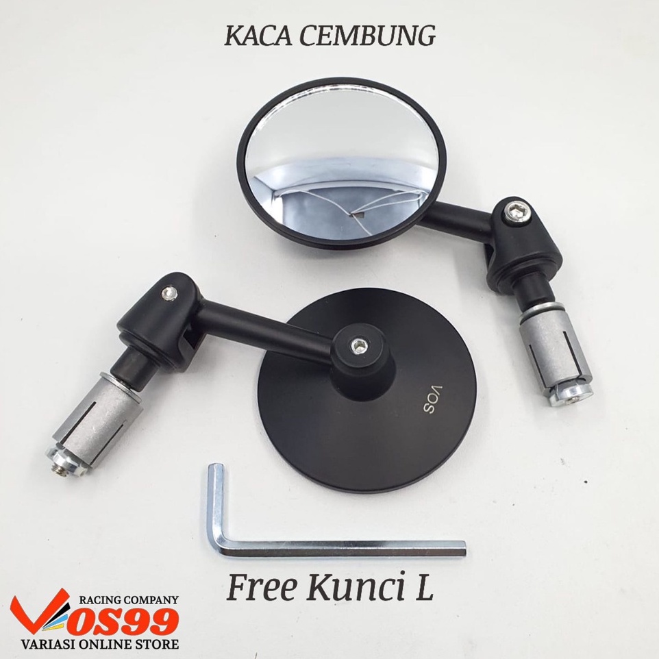 Jual SPION JALU LIPAT BULAT KACA CEMBUNG BENING MODEL RIZOMA BISA UNTUK ...