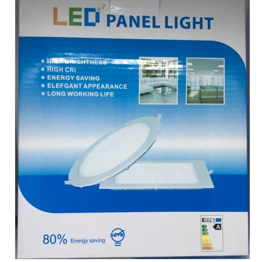 Jual Lampu LED Panel 12 Watt Bulat, Inbow - Putih | Shopee Indonesia