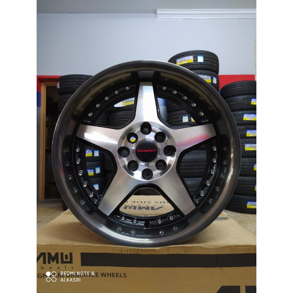 Jual Velg Mobil Racing Hart 16x7.0/8.0 8x100/114.3 ET+35/25 Brio,Mirage ...