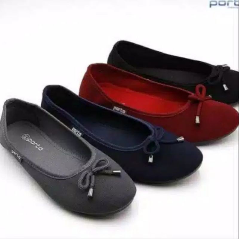 Jual PORTO-Sepatu flatshoes balet | Shopee Indonesia