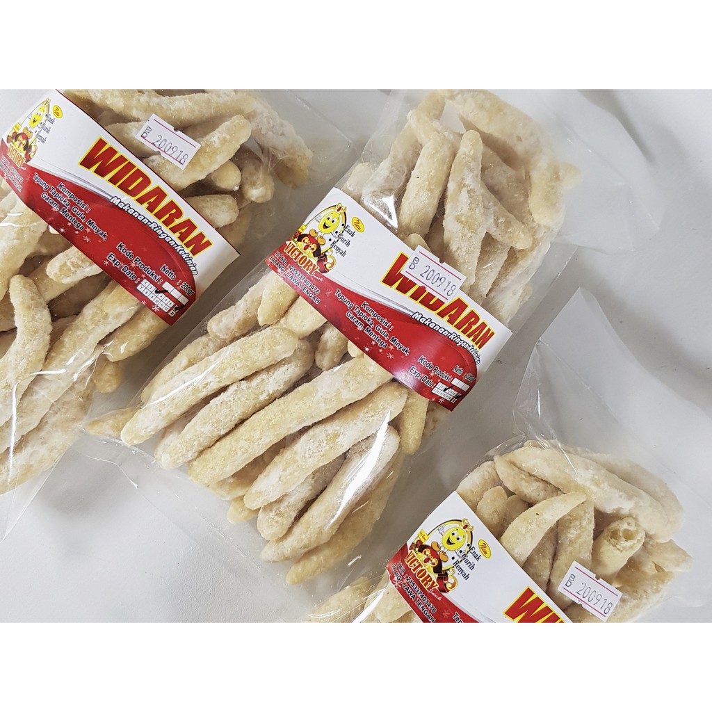 Jual Victory Snack - Camilan Widaran Putih murah isi 200 gr | Shopee ...