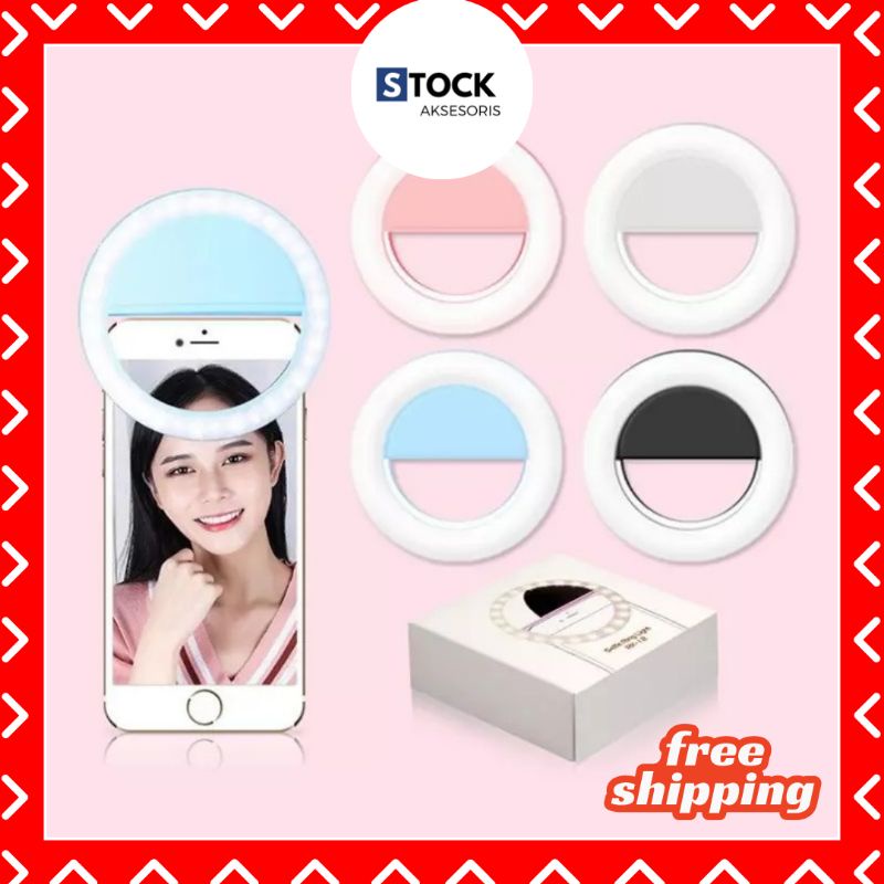 Jual Ring Light Selfie Led Lampu HP Bulat | Shopee Indonesia