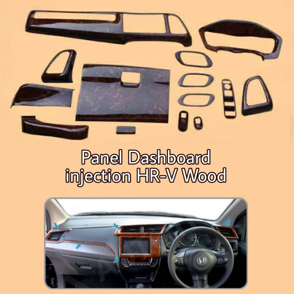 Jual PANEL DASHBOARD MOBIL HRV HR-V WOOD | Shopee Indonesia
