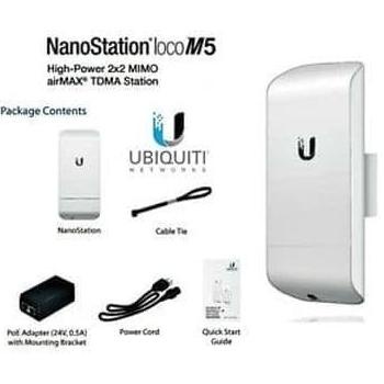 Jual Ubiquiti Locom5 Loco-M5 Nanostation Loco M5 | Shopee Indonesia