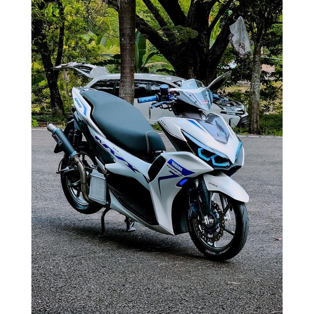 Jual STRIPING STICKER ALL NEW AEROX CONNECTED NVX 155 TRANSPARAN ...