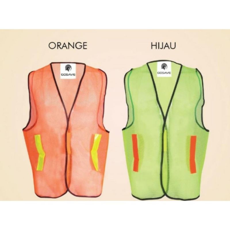 Jual rompi safety keselamatan rompi proyek reflektor rompi original ...