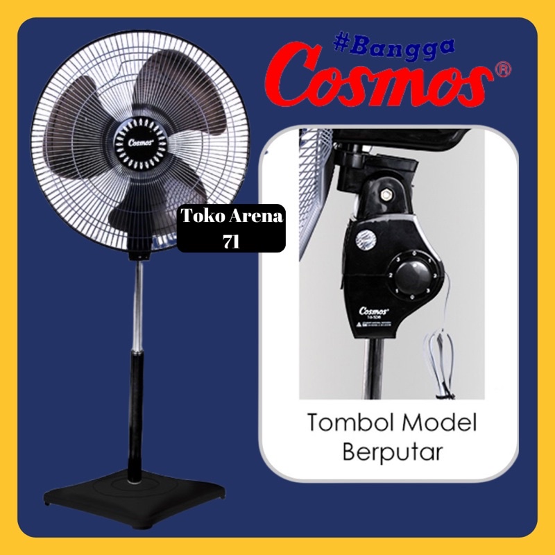 Jual Kipas Angin COSMOS 16-SDB Berdiri 16 inch 16-SDB 16SDB / Stand Fan ...