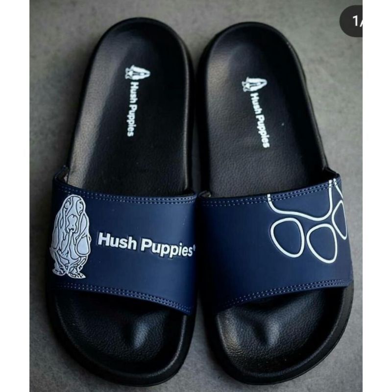 Jual sendal hush puppies/ sendal slide/ sendal santai/ sendal pria ...