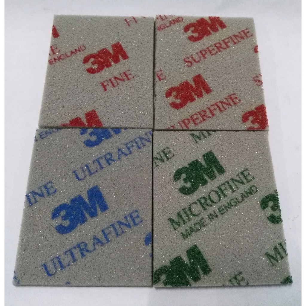 Jual Sanding Sponge / Amplas Gunpla 3M (Fine, Super Fine, Ultra Fine ...