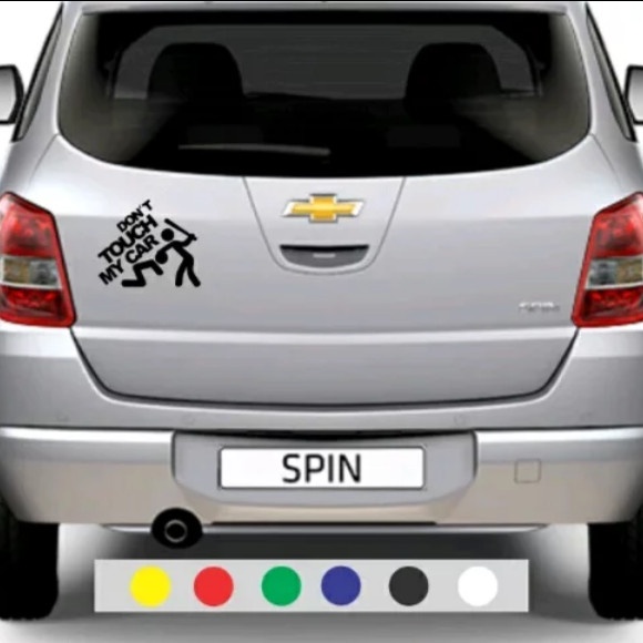 Jual Stiker DONT TOAUCH MY CARE berbagai pilihan warna yang bikin keren ...