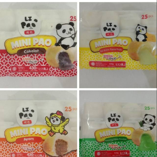 Jual Lipao Minipao All Variant isi 25 pcs | Shopee Indonesia