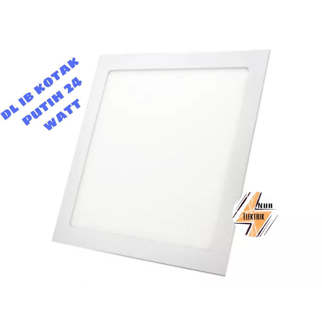 Jual AMPU DOWNLIGHT LED 24W KOTAK PANEL IB 24 WATT 30 X 30 CM SQUARE ...