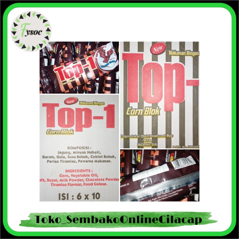 Jual TOP 1 | SNACK CIKI TOP-1 JAJAN CIKI BERHADIAH UANG ( 4 GR X 10 PCS ...