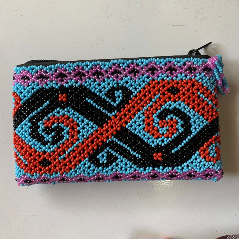 Jual Dompet Manik Besar Motif Dayak Kalimantan | Shopee Indonesia