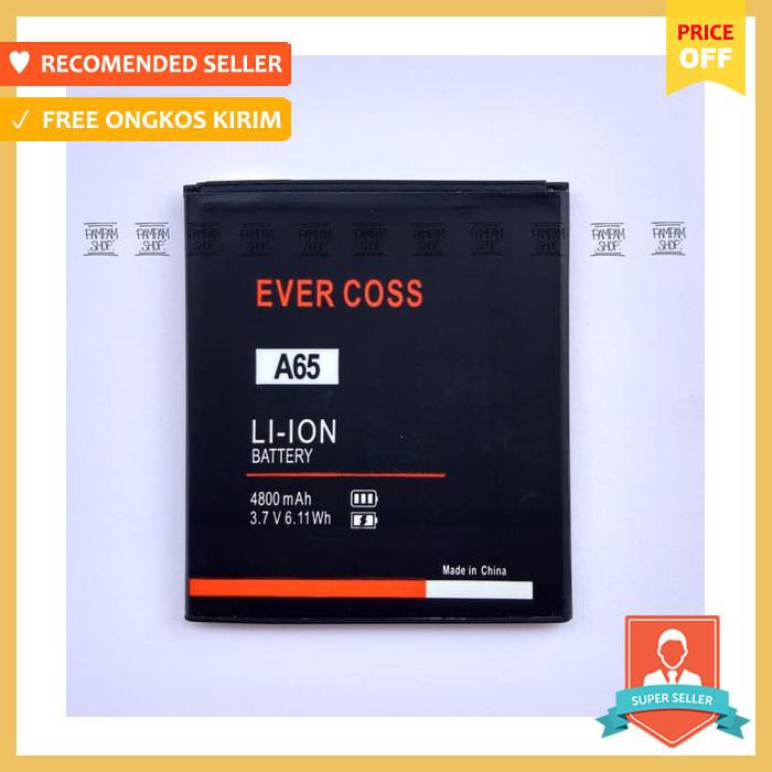Jual Baterai cross evercoss a65 one x original double power | evercross | Shopee Indonesia