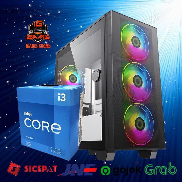 Jual PC GAMING Intel Core i3 10105F I GTX 1650 4GB I 16GB I SSD MANTUL GAN | Shopee Indonesia
