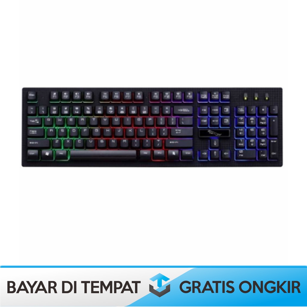 Jual KEYBOARD GAMING MECHANICAL 60% HP RGB LED LEOPARD G20 ORIGINAL ...