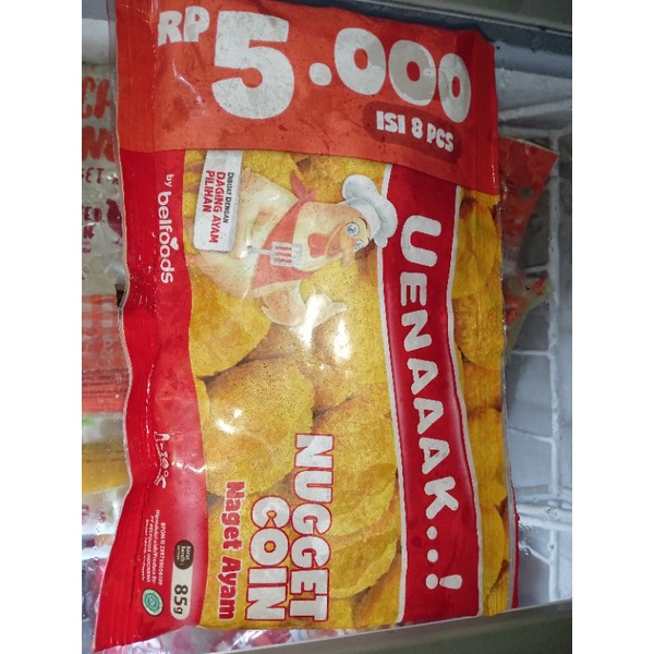 Jual Chicken Nugget (Frozen) BELFOODS | Nugget Koin | Ayam Stik | Ceria ...