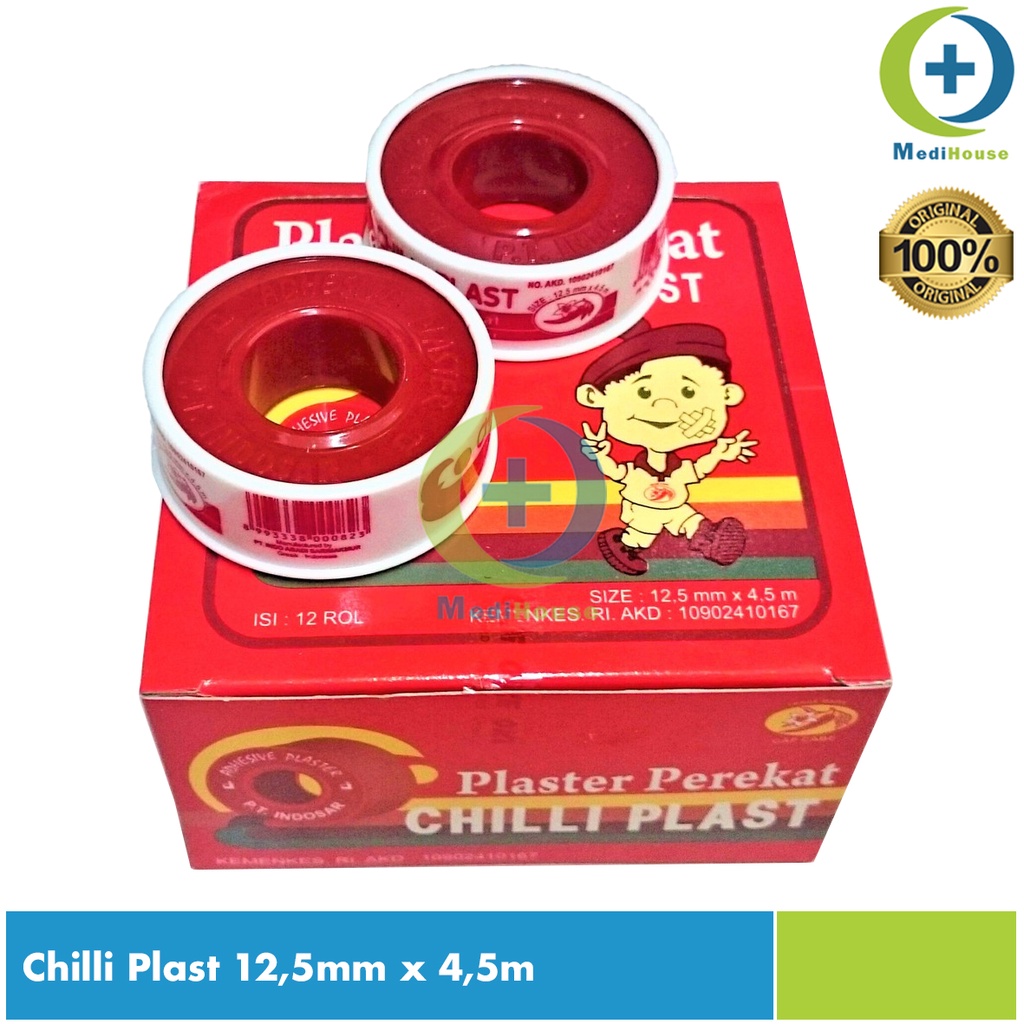 Jual Chilli Plast Roll Plester Perekat Chili Plast Chiliplast ...