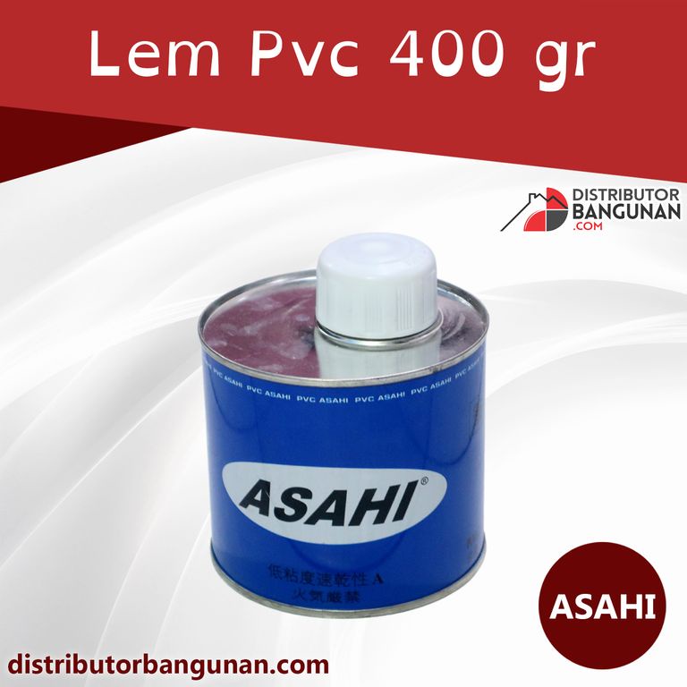Jual Lem Pvc 400 gr ASAHI (10pcs) | Shopee Indonesia