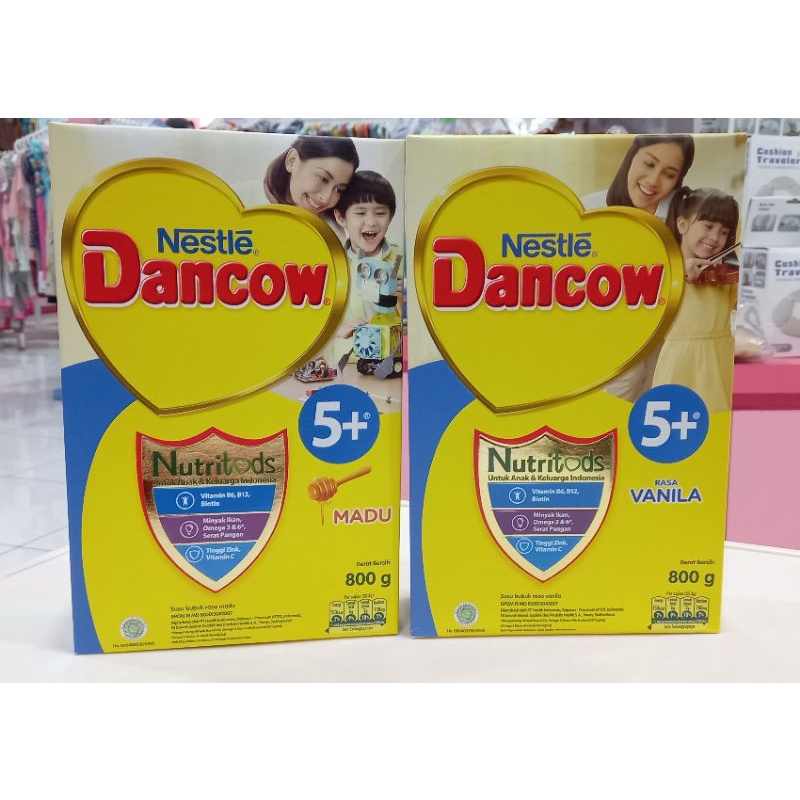 Jual Nestle Dancow 5+ Nutritods Susu Pertumbuhan Rasa Vanila, Madu 5-12 ...
