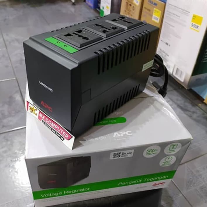 Jual Stabilizer APC 500VA LSW500-IND 250 Watts | Shopee Indonesia