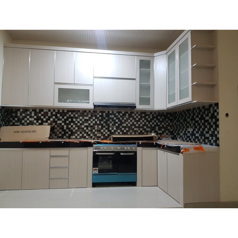 Jual kitchen set HPL/ kitchen set Lemari Dapur/kitchen | Shopee Indonesia
