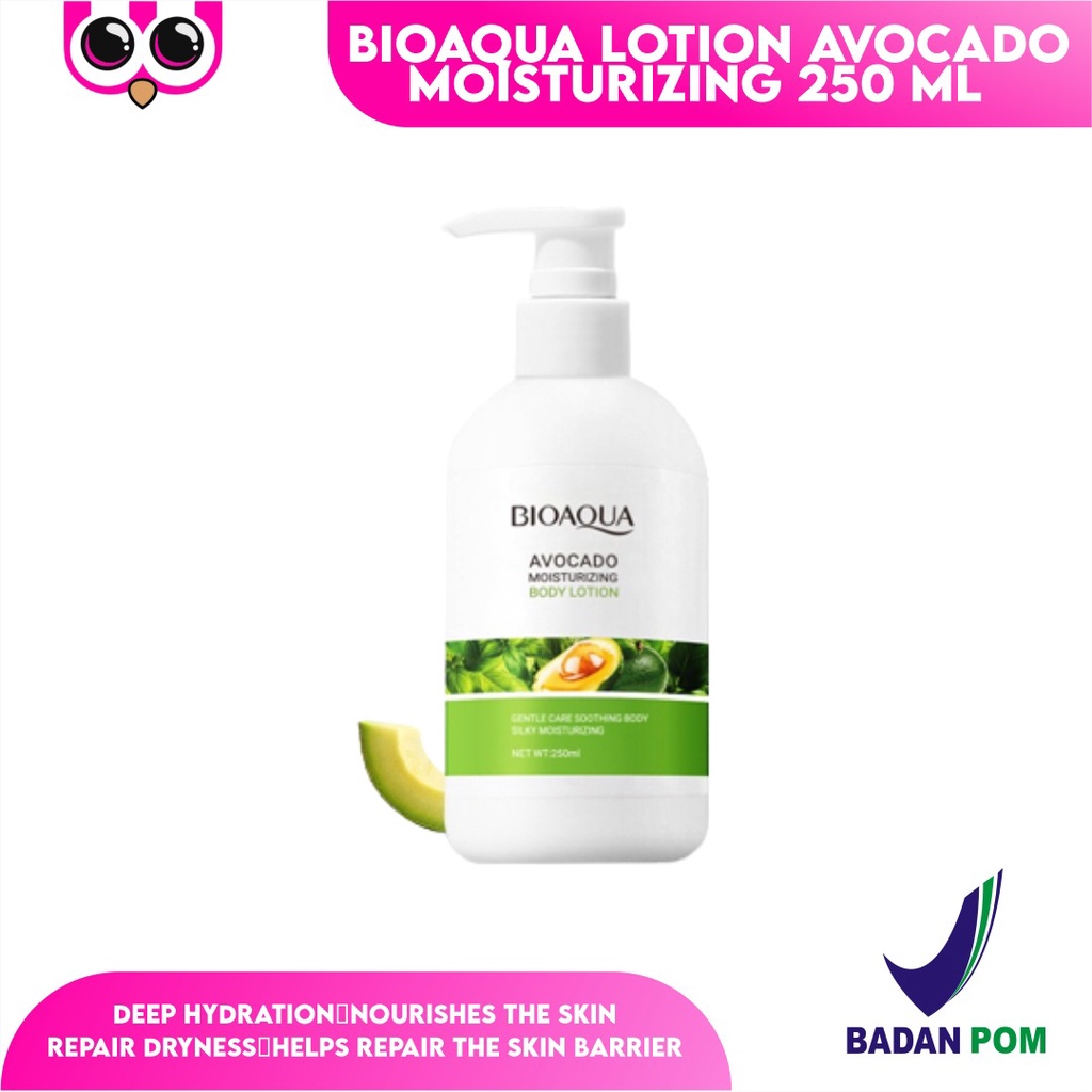 Jual [ AVOCADO LOTION ] BIOAQUA LOTION AVOCADO MOISTURIZING 250 ML ...