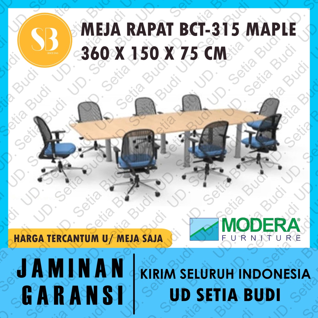 Jual Meja Rapat / Meeting / Conference Persegi Modera BCT 315 | Shopee ...