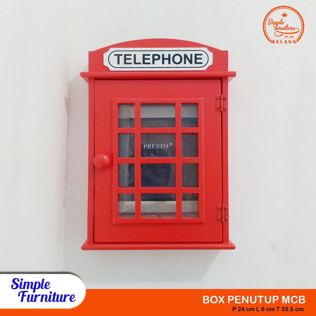 Jual Simple Furniture - Box Penutup MCB Telephone 4-6 group | Shopee ...
