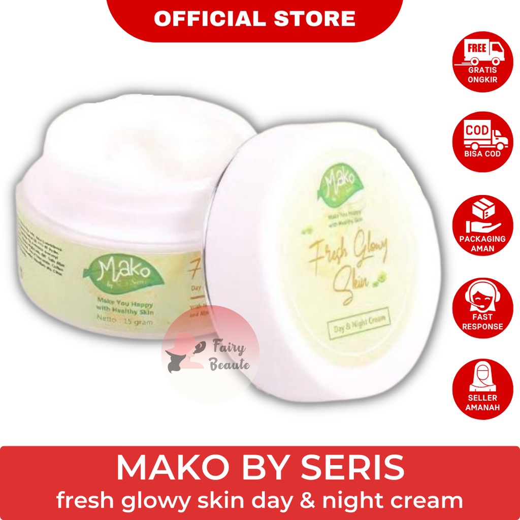 Jual Mako by Seris Fresh Glowy Skin Day & Night Cream | Mako by Series ...