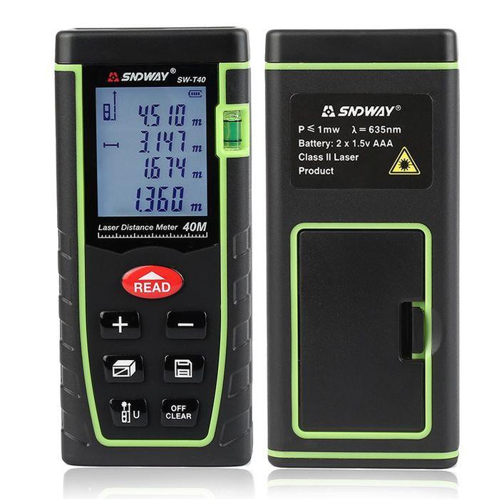 Jual Jual Digital Laser Meter Range Finder Meteran Laser Digital SNDWAY ...