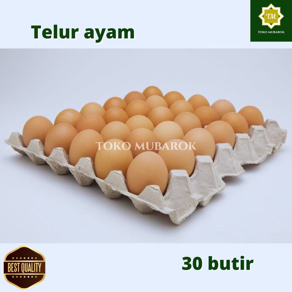 Jual Telur ayam negeri 30 butir (1 papan) | Shopee Indonesia