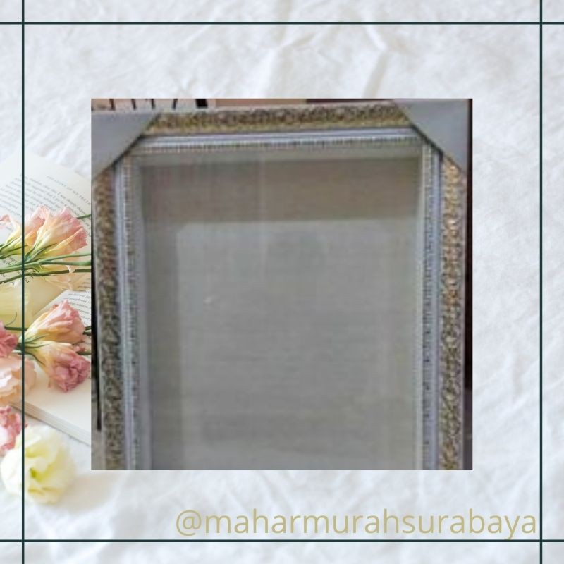 Jual Bingkai Pigura Frame Foto Mahar Pernikahan Murah 10R 25x35cm Fiber ...