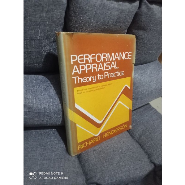 Jual buku Performance Appraisal Theory to Practice Ori HC Richard Henderson | Shopee Indonesia