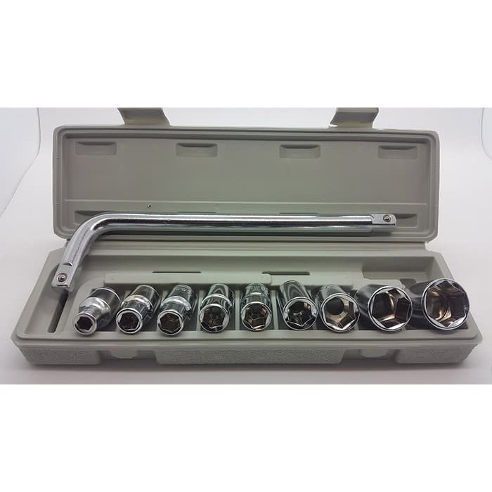 Jual Kunci Sok 10 Pcs (Socket Wrench Set) | Shopee Indonesia