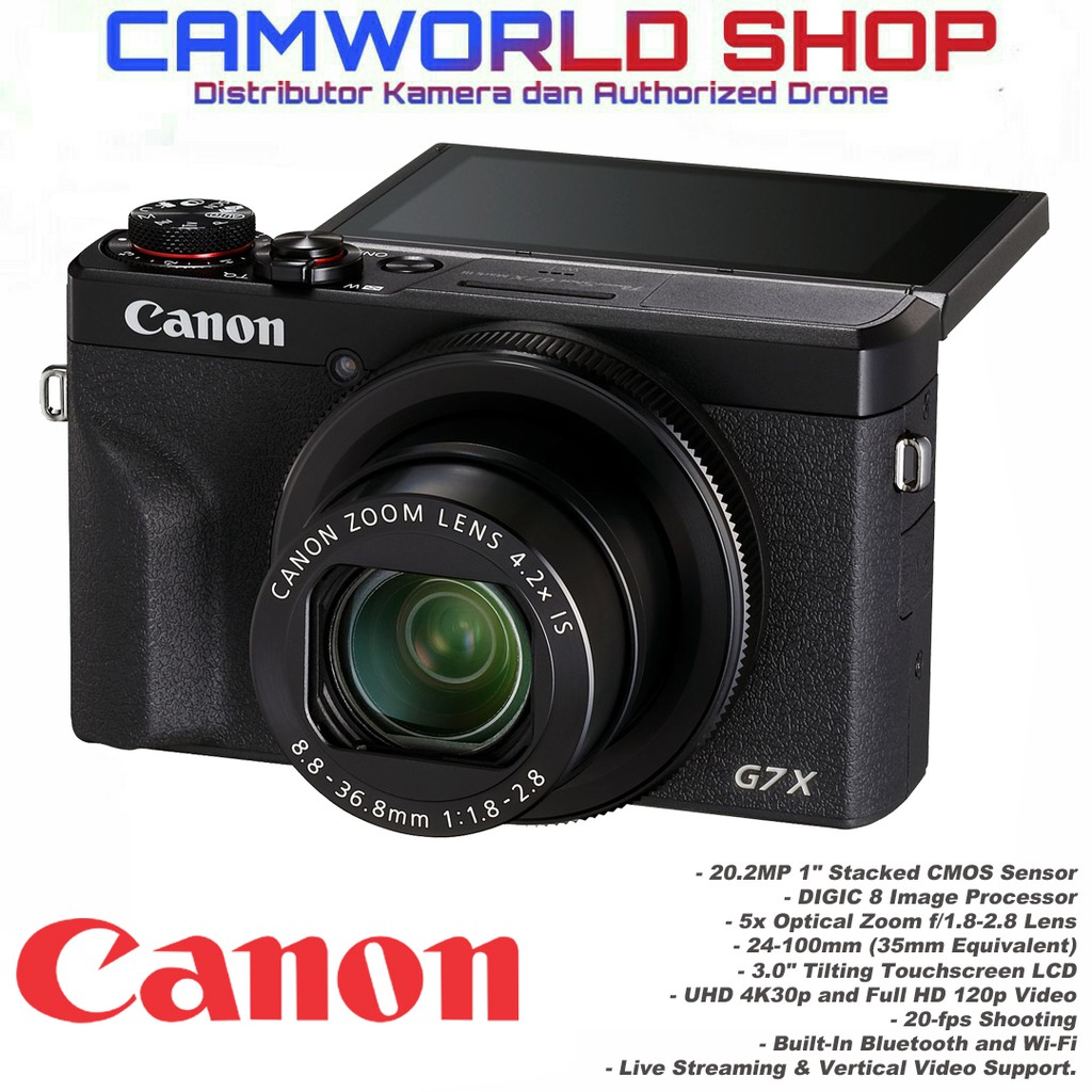 Jual Canon Powershot G7X Mark III Canon G7X III | Shopee Indonesia