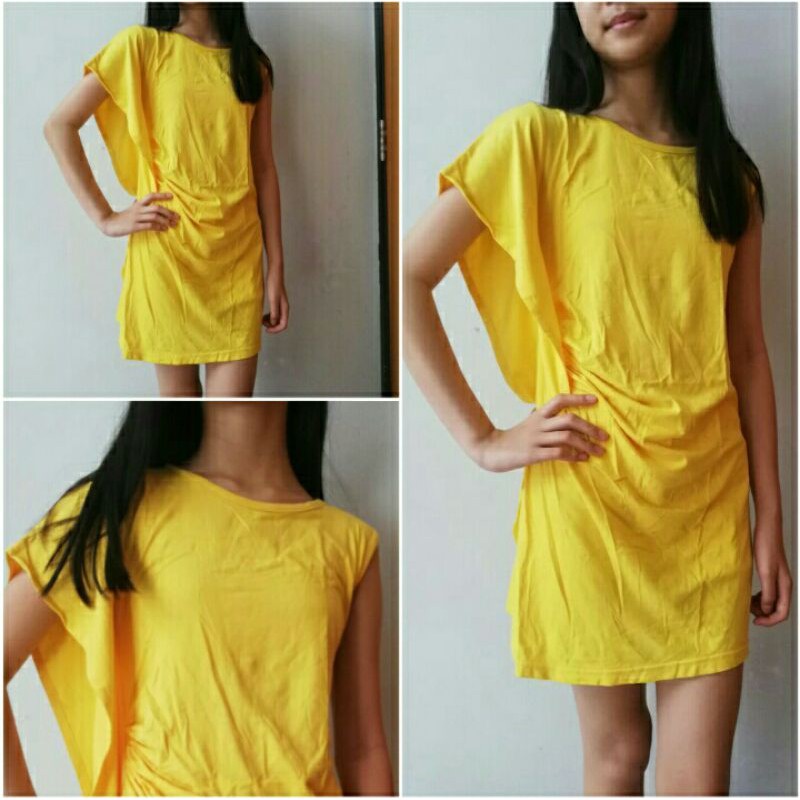 Jual Marie Dress Kuning | Shopee Indonesia