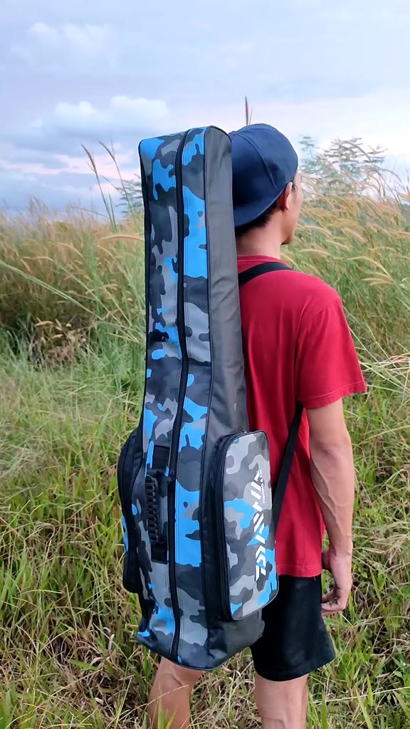 Jual Tas Pancing Daiwa Ransel Jumbo Loreng Ukuran 80cm 100cm 120cm ...