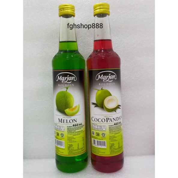 Jual Marjan Syrup cocopandan/melon 460 ml | Shopee Indonesia